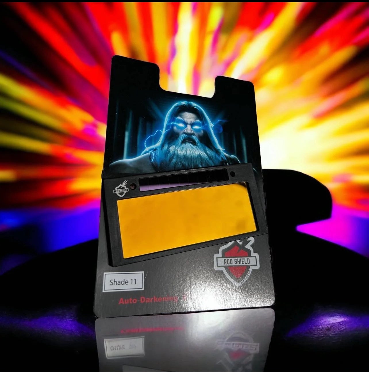 Blue Welding Lens